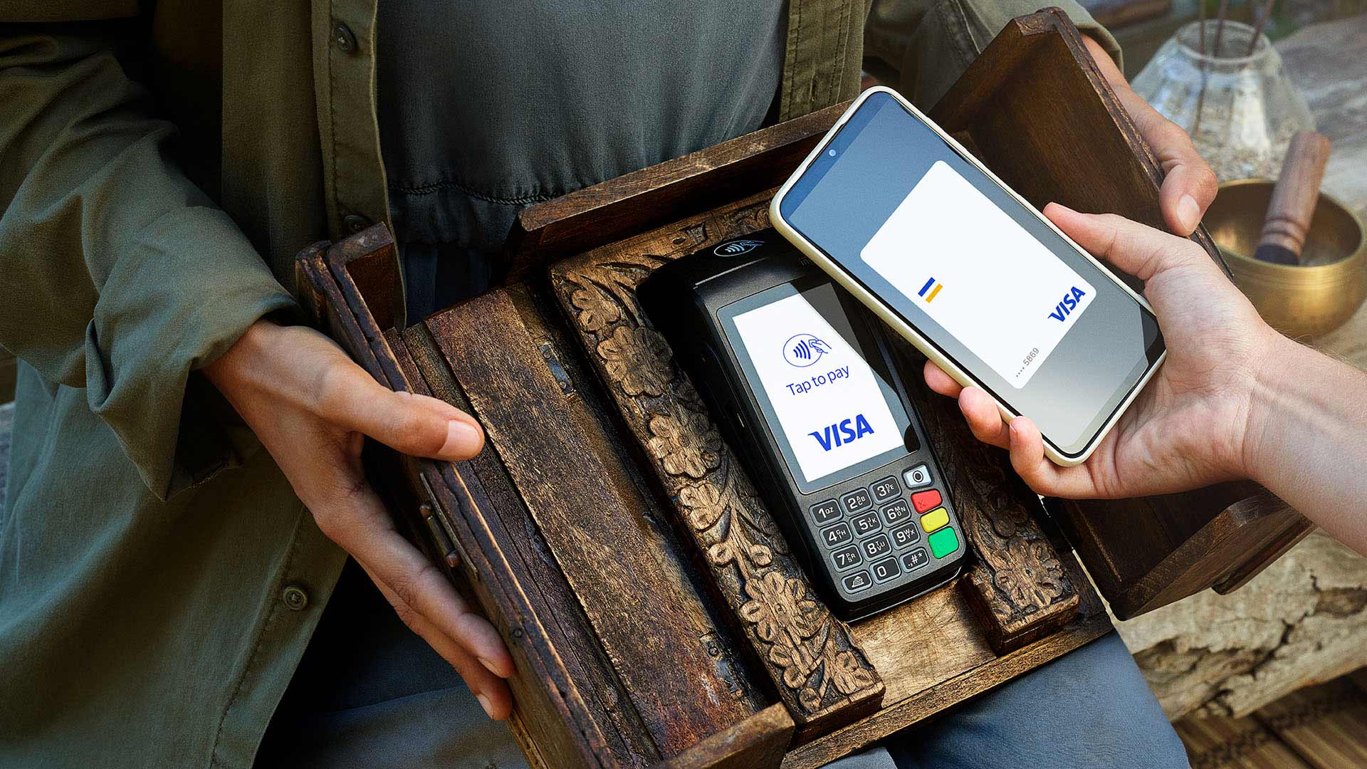 Visa, a trusted leader in digital payments.